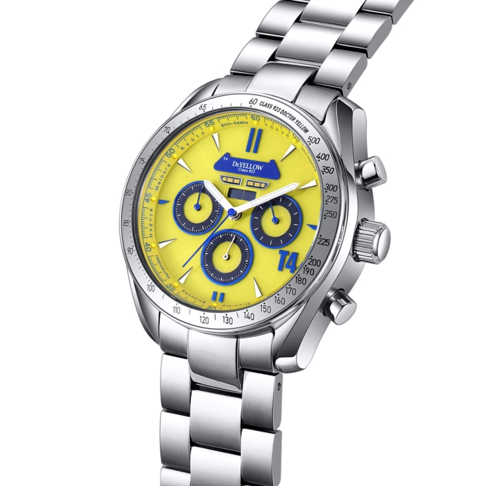 東海道新幹線開業60周年記念 923形ドクターイエローT4 電波ソーラー腕時計 – 株式会社 東栄